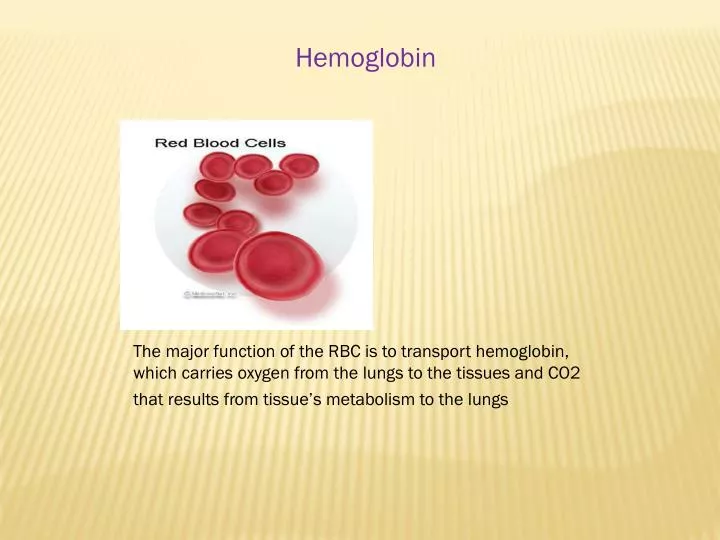 PPT - Hemoglobin PowerPoint Presentation, free download - ID:1985922