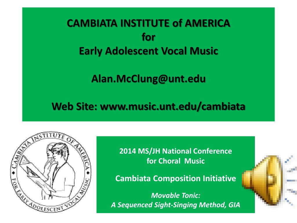 PPT - ACDA National Conference Dallas, TX March 16, 2013 PowerPoint ...