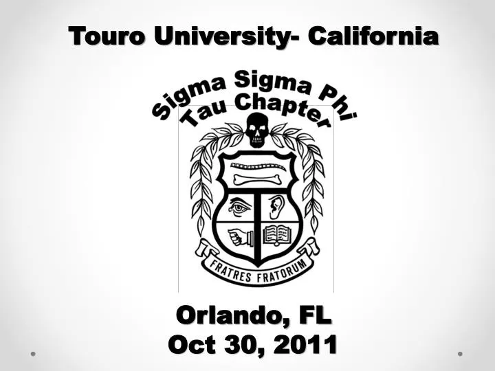 PPT - Touro University- California PowerPoint Presentation, free ...