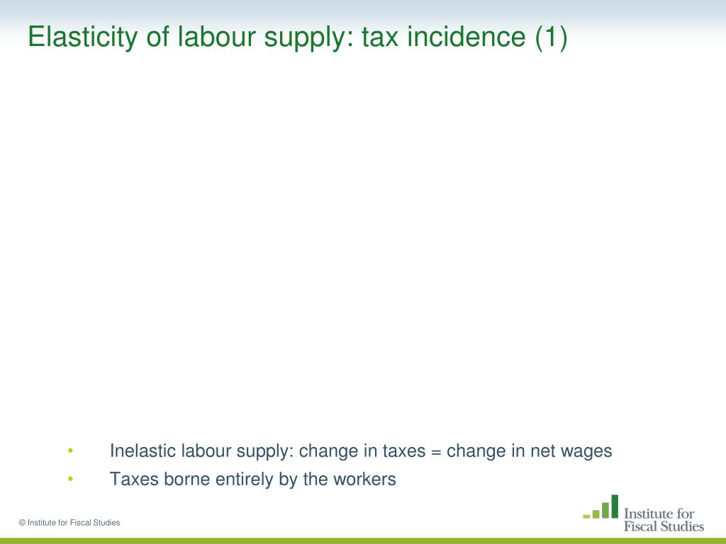 PPT - Taxes and Labour Supply: Theory, Evidence and Policy PowerPoint ...