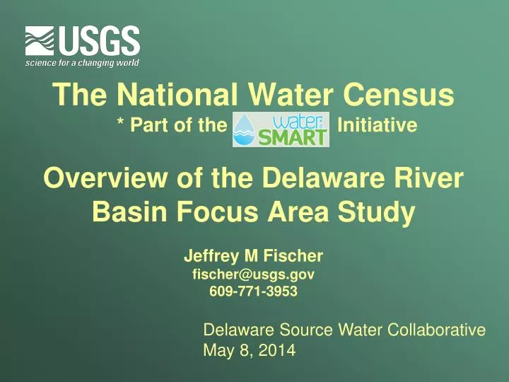 PPT - Delaware Source Water Collaborative May 8, 2014 PowerPoint ...