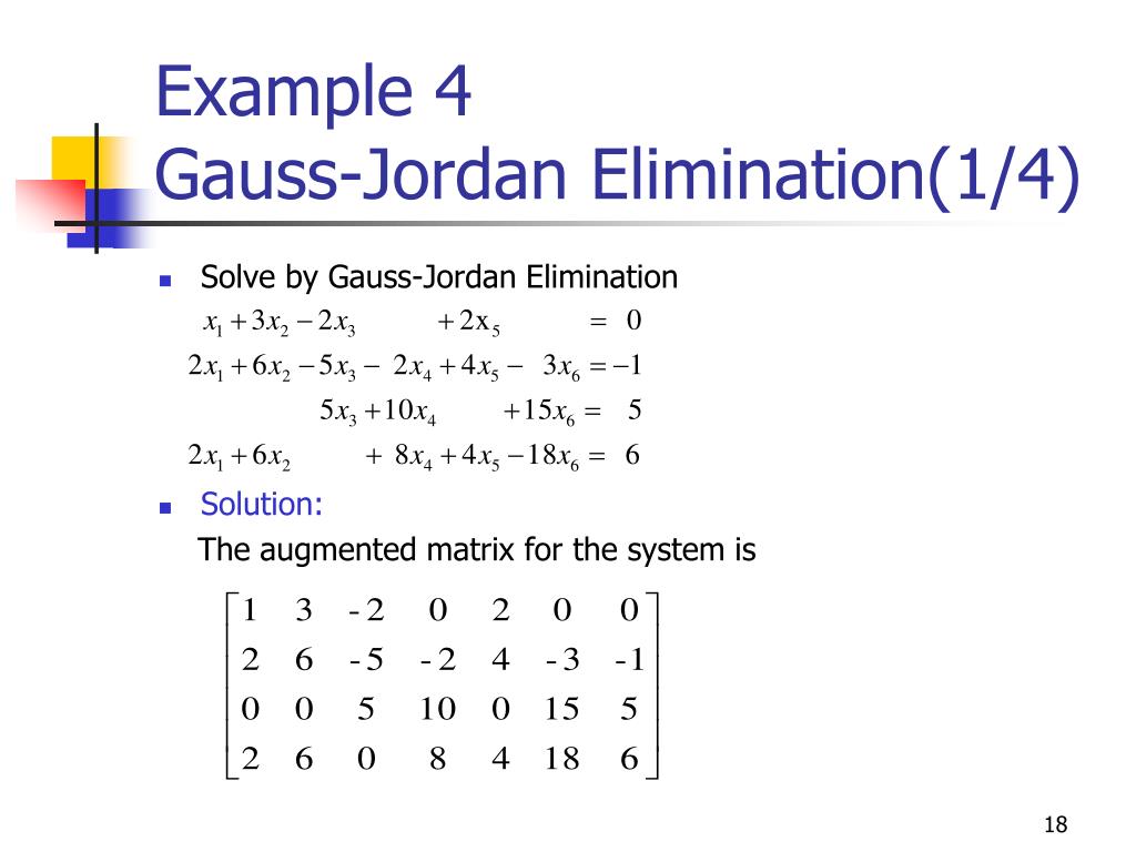 PPT - 1.2 Gaussian Elimination PowerPoint Presentation, free download ... PPT - 1.2 Gaussian Elimination PowerPoint Presentation, free download ...