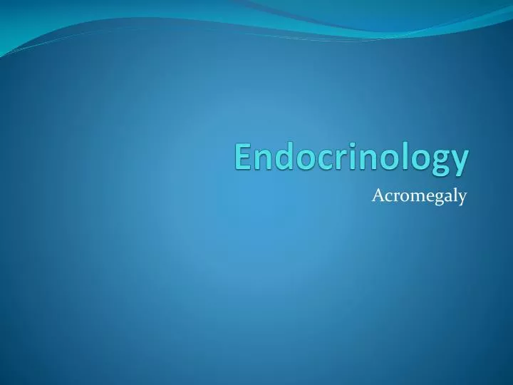 PPT - Endocrinology PowerPoint Presentation, free download - ID:1987012