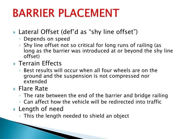 PPT - Roadside Safety Design PowerPoint Presentation - ID:1988010