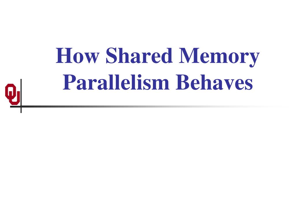 Ppt Parallel Programming And Cluster Computing Shared Memory Multithreading Powerpoint