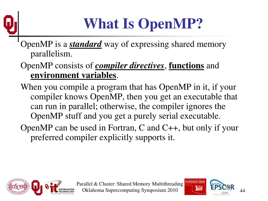 Ppt Parallel Programming And Cluster Computing Shared Memory Multithreading Powerpoint