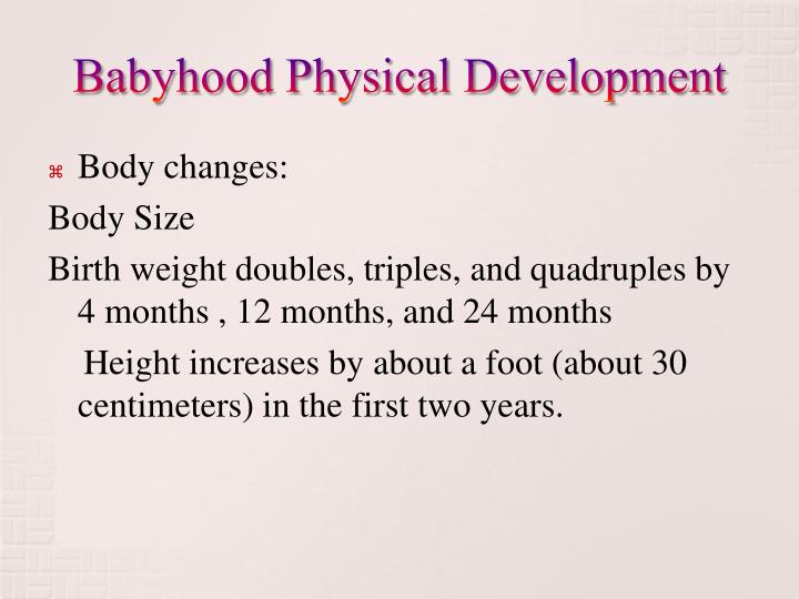 PPT - Baby hood PowerPoint Presentation - ID:1988690