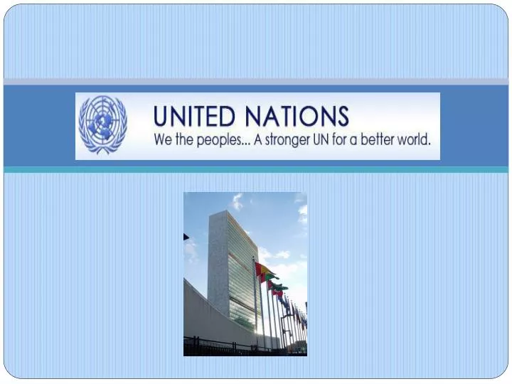 PPT - The UN PowerPoint Presentation, free download - ID:1988741