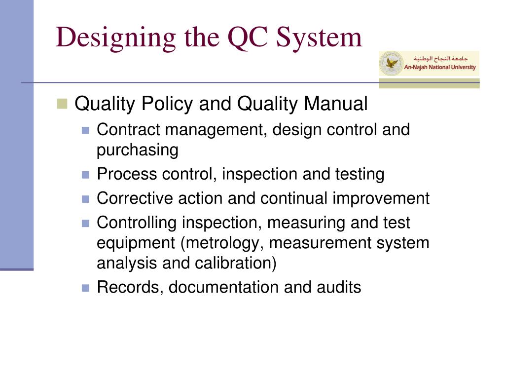 PPT - Quality management: SPC - I PowerPoint Presentation, free ...