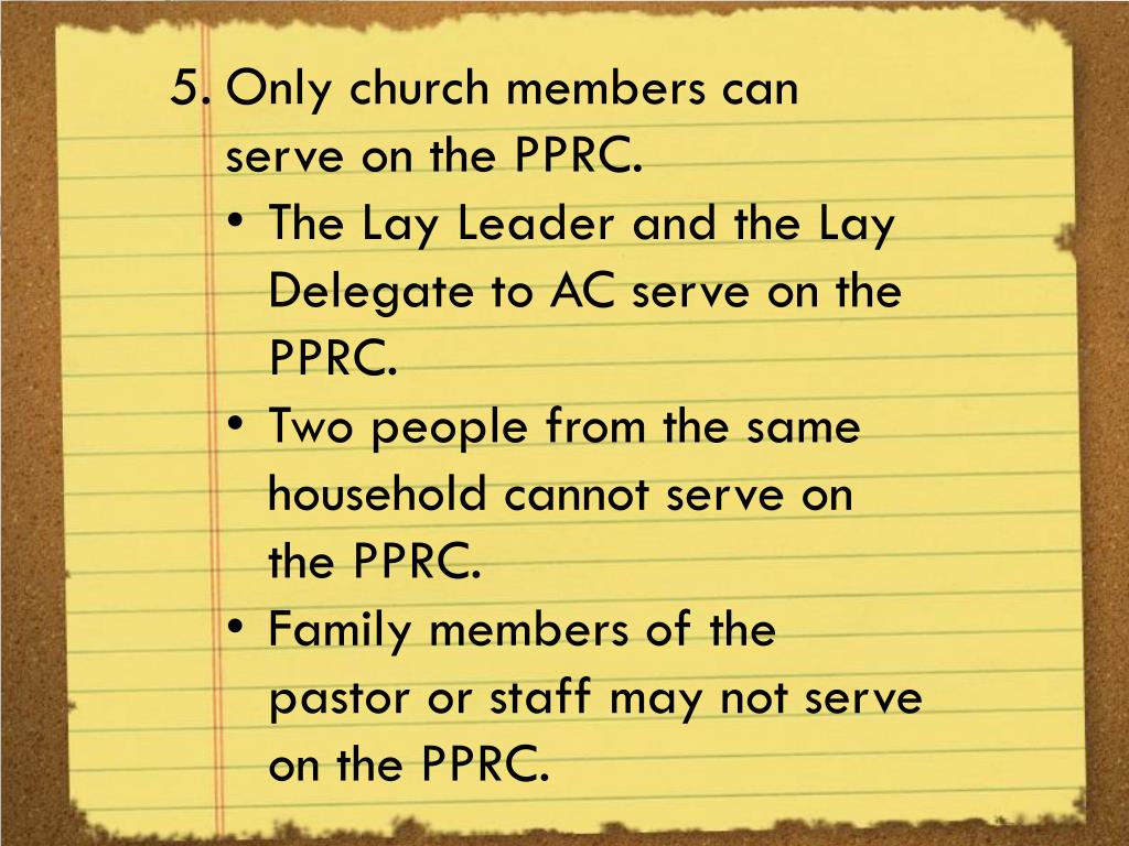 PPT - 21 Steps to a Vital Pastor/Parish Relations Committee Rev ...