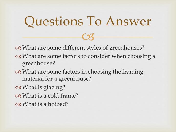 PPT - Types of Greenhouses PowerPoint Presentation - ID:1989607