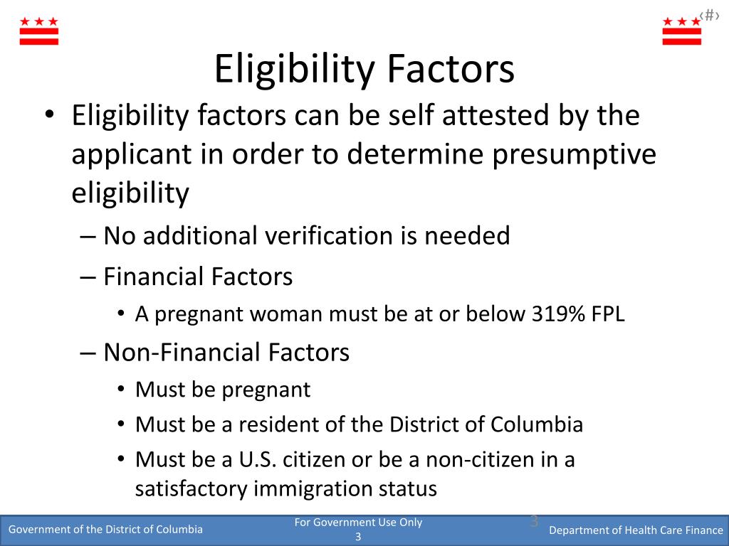 PPT - Pregnant Women Presumptive Eligibility PowerPoint Presentation ...