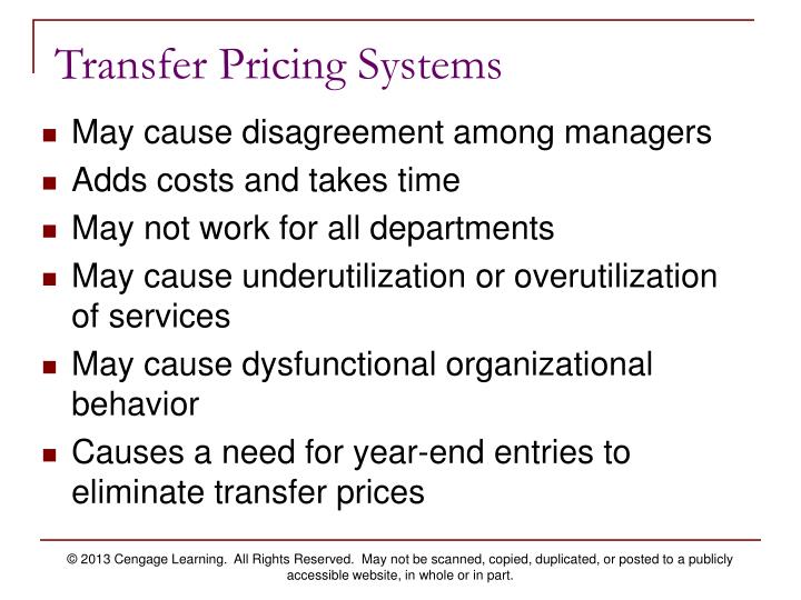 PPT - Chapter 13: Responsibility Accounting, Support Department Cost ...