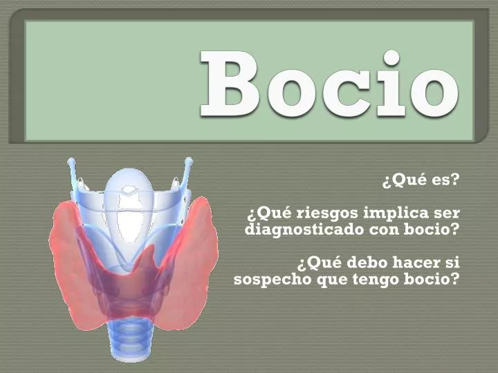 PPT - Bocio PowerPoint Presentation, free download - ID:1990873