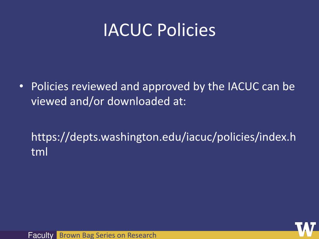 PPT - Protection of Animal Subjects in Research PowerPoint Presentation ...