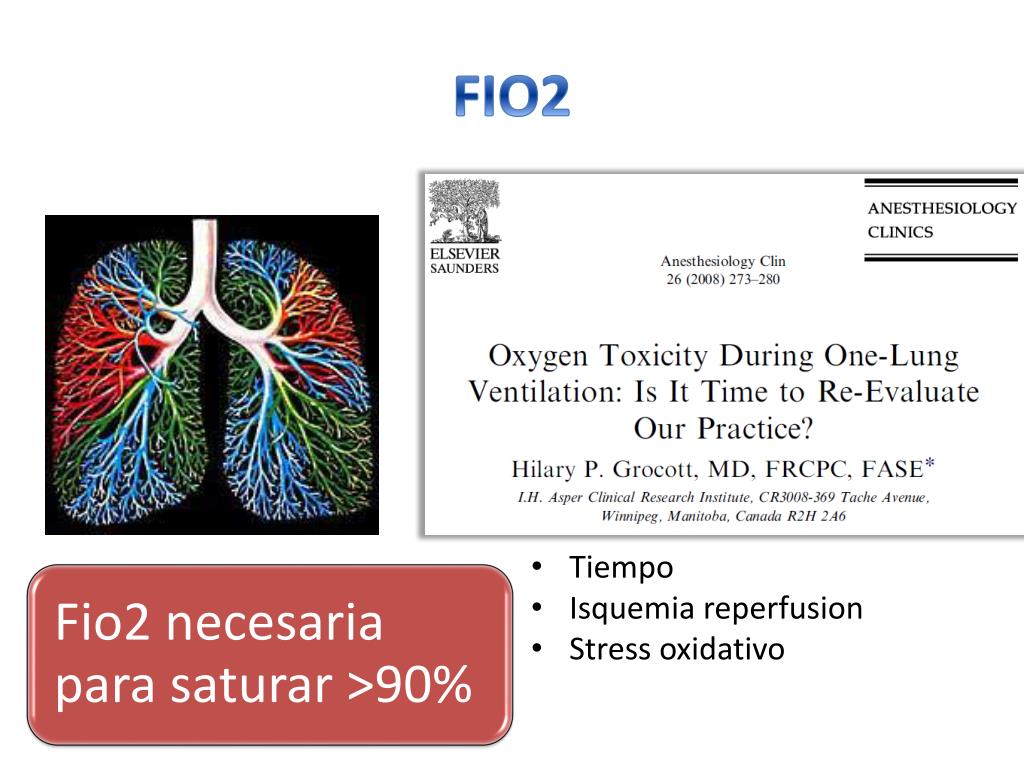 PPT - Estrategias intraoperatorias de ventilación unipulmonar ...