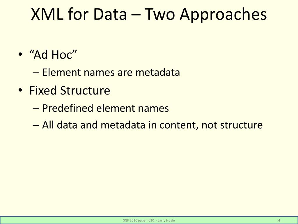 Ppt Using Xml Mapper And Enterprise Guide To Read Data And Metadata From An Xml File 3891