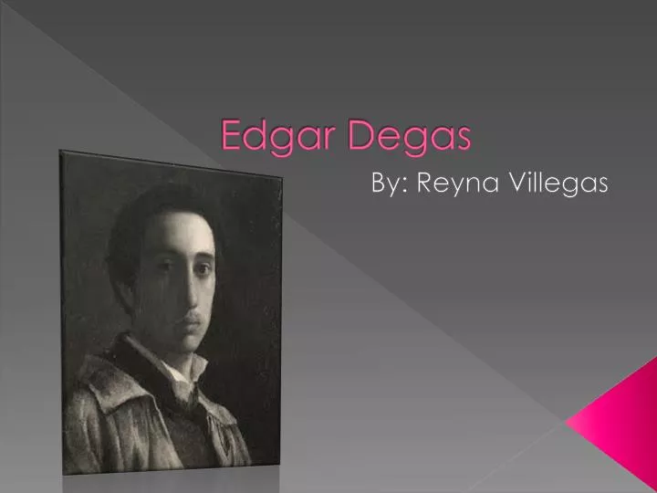 PPT - Edgar Degas PowerPoint Presentation, free download - ID:1992143
