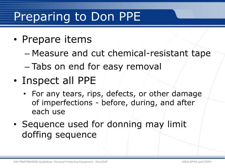 PPT - Personal Protective Equipment PowerPoint Presentation - ID:1992467