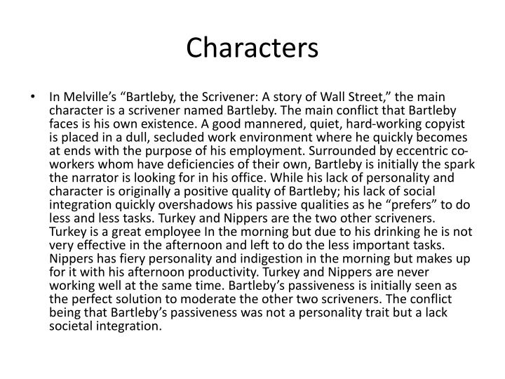 PPT - Bartleby the Scrivener A story of Wall Street PowerPoint ...