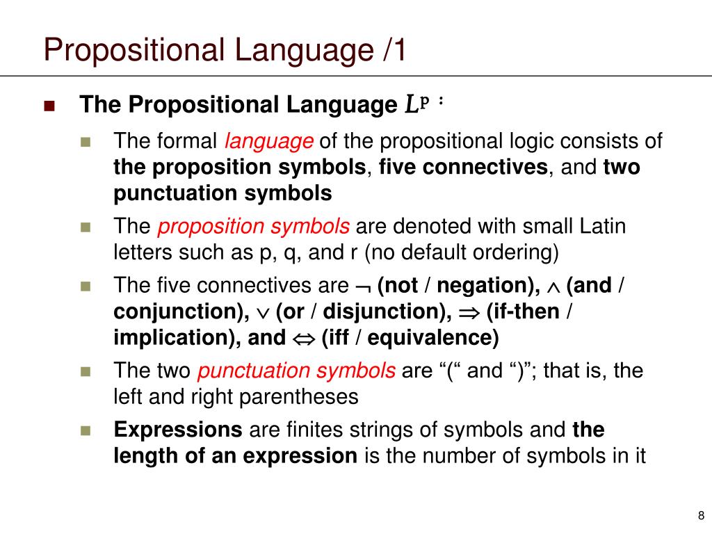 PPT - Propositional Logic Part1 PowerPoint Presentation, free download ... PPT - Propositional Logic Part1 PowerPoint Presentation, free download ...
