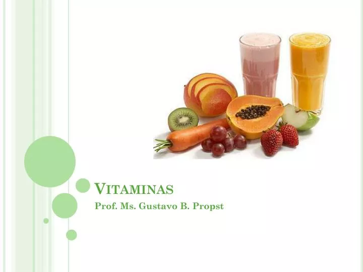 PPT - Vitaminas PowerPoint Presentation, free download - ID:1994278