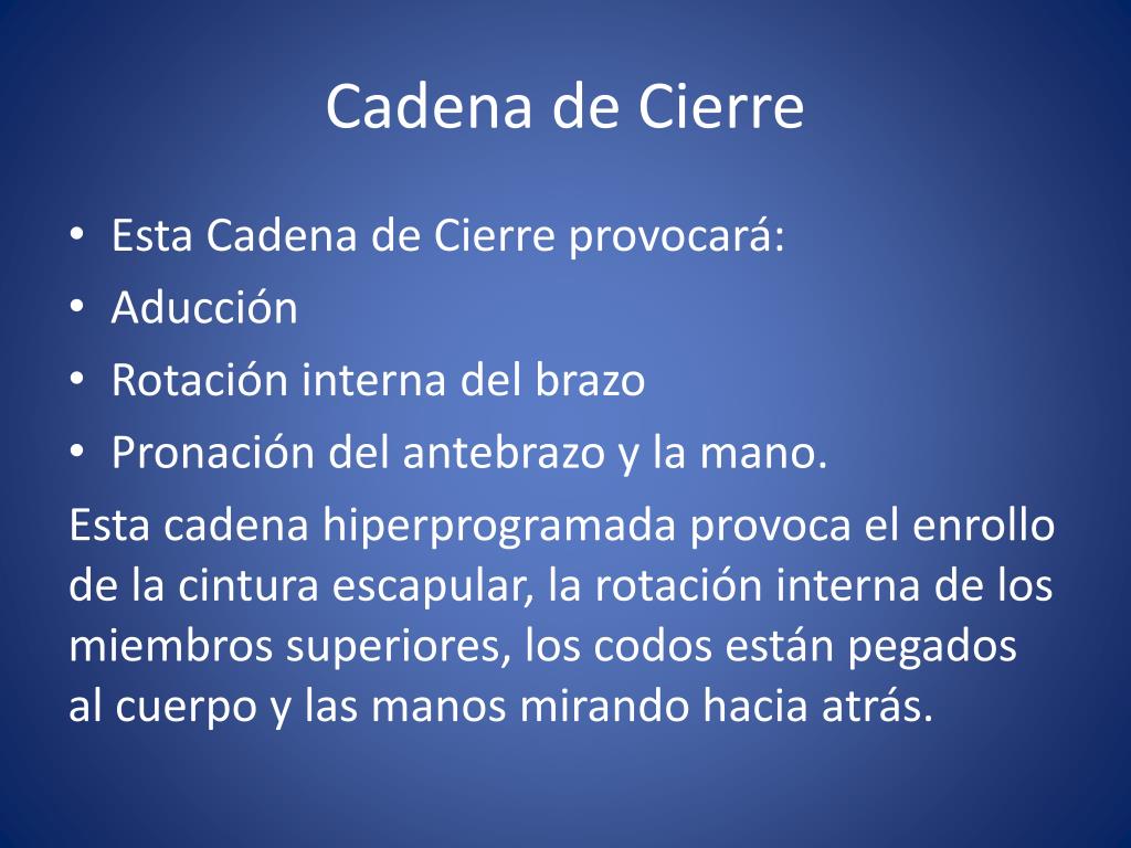 PPT - Cadenas Musculares de los Miembros Superiores PowerPoint ...