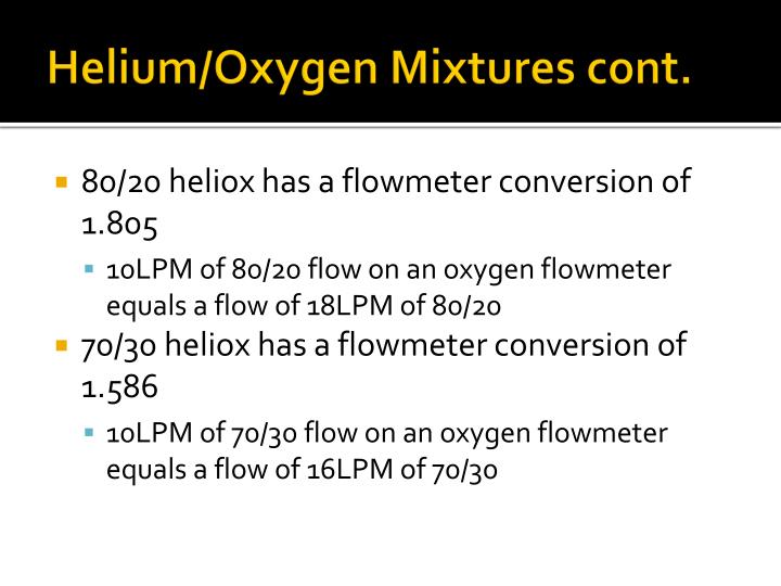 PPT - Safety and Efficacy of Heliox Delivery PowerPoint Presentation ...