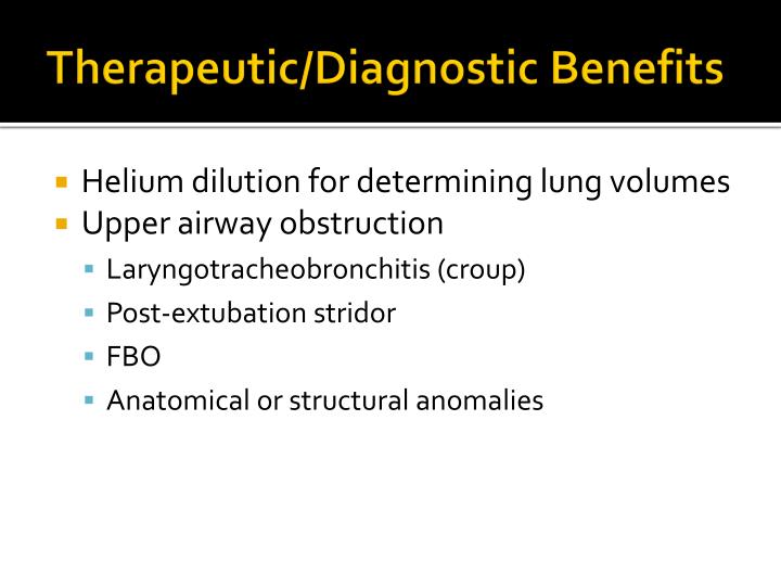 PPT - Safety and Efficacy of Heliox Delivery PowerPoint Presentation ...