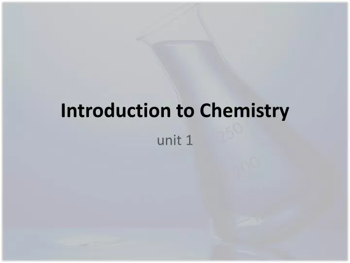 PPT - Introduction to Chemistry PowerPoint Presentation, free download ...