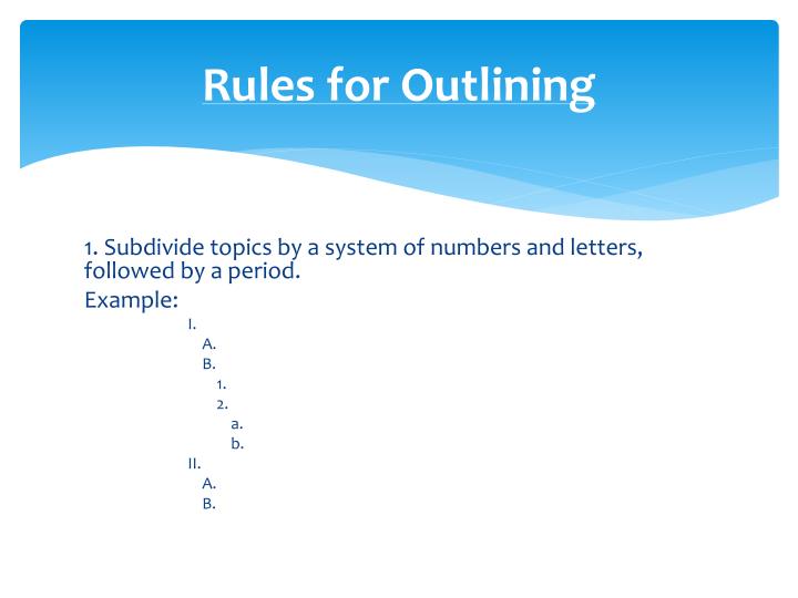 PPT - How to Write an Extended Outline PowerPoint Presentation - ID:1995720