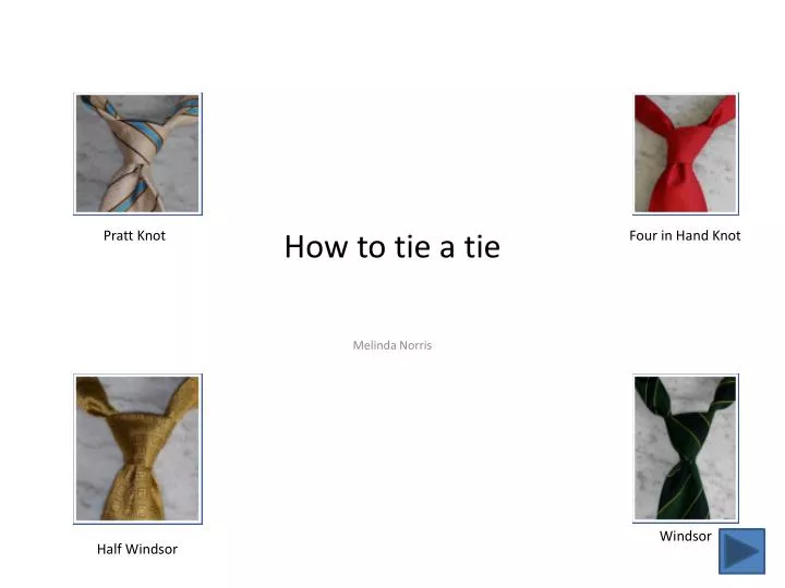 PPT - How to tie a tie PowerPoint Presentation, free download - ID:1996423