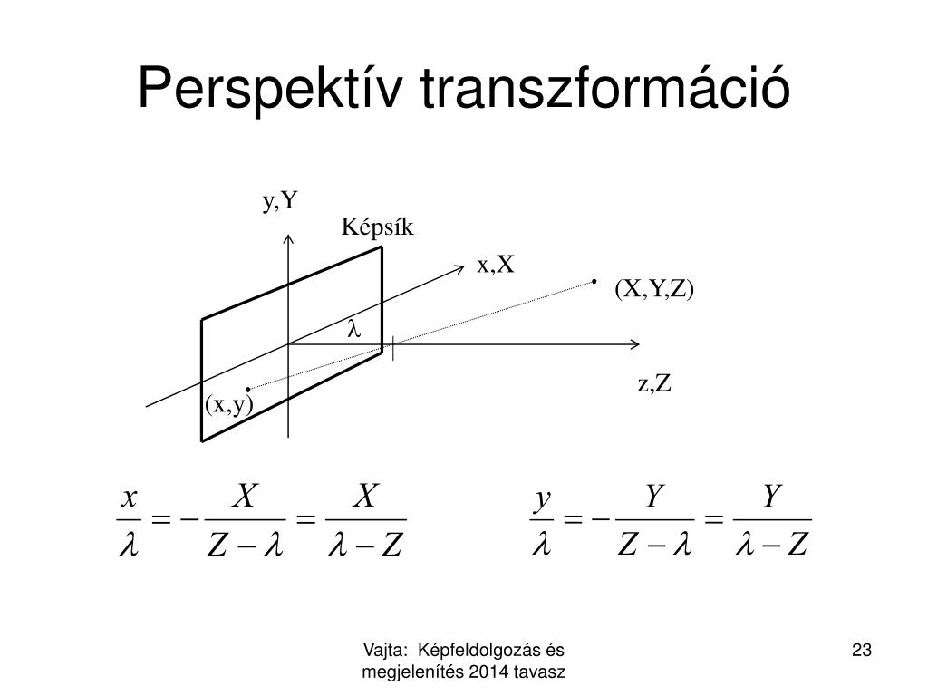 PPT - Ipari képfeldolgozás és képmegjelenítés Gépi Látás PowerPoint ...