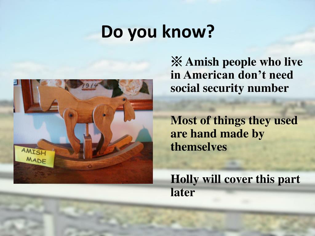 PPT - Amish 101 - Amish Beliefs, Culture & Lifestyle PowerPoint ...