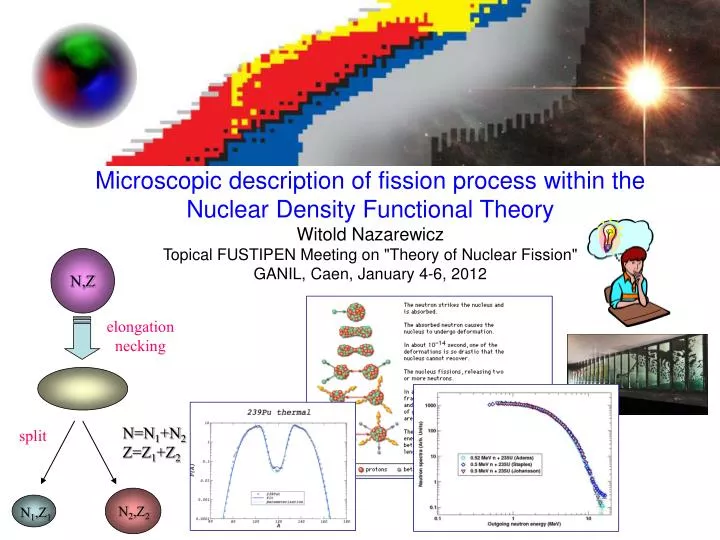 PPT - Microscopic description of fission process within the Nuclear ...