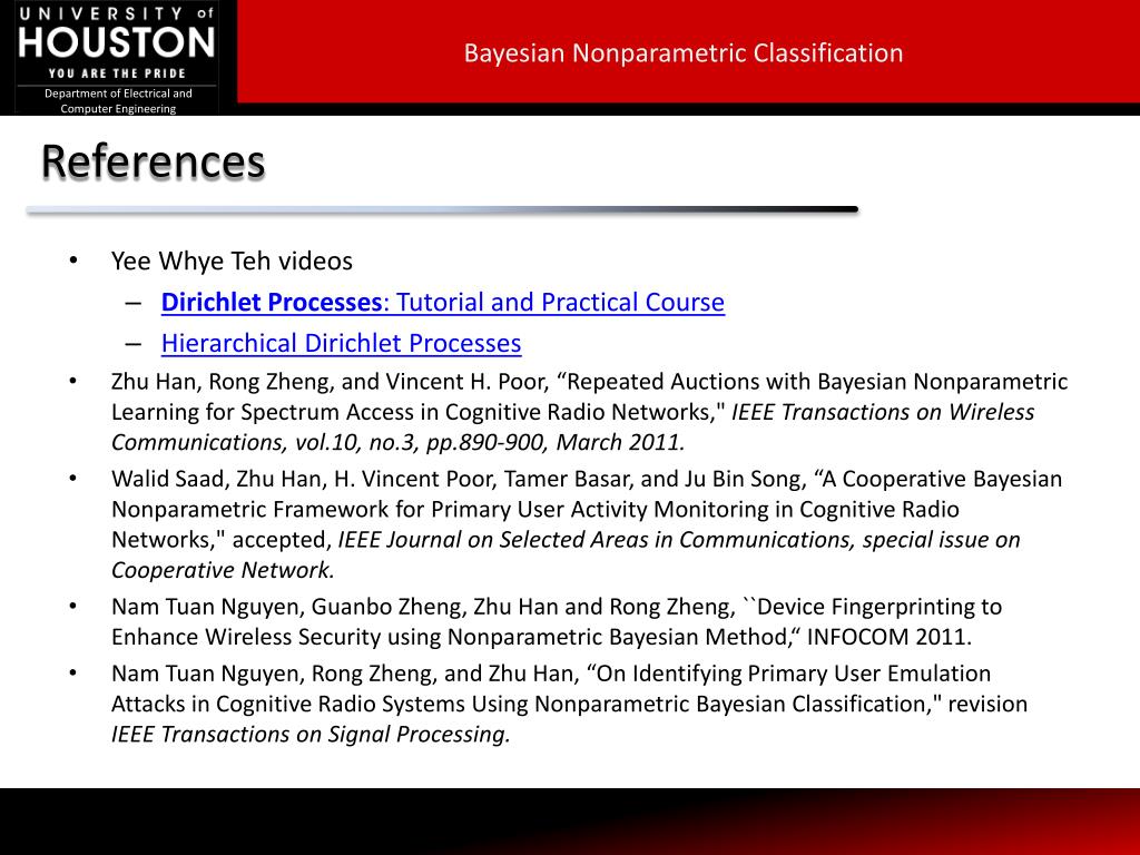 Ppt Bayesian Nonparametric Classification And Applications Powerpoint