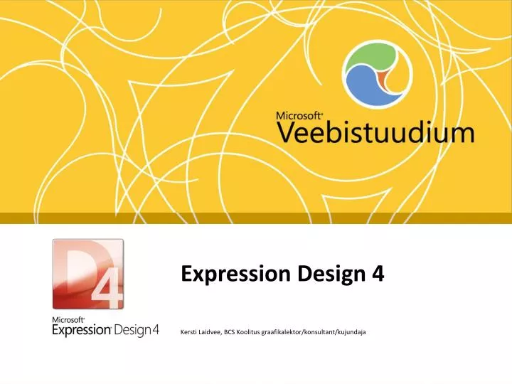 PPT - Expression Design 4 PowerPoint Presentation, free download - ID ...