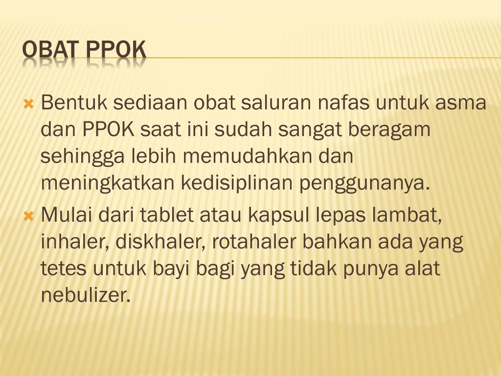 PPT - OBAT SALURAN NAFAS PowerPoint Presentation, free download - ID ...