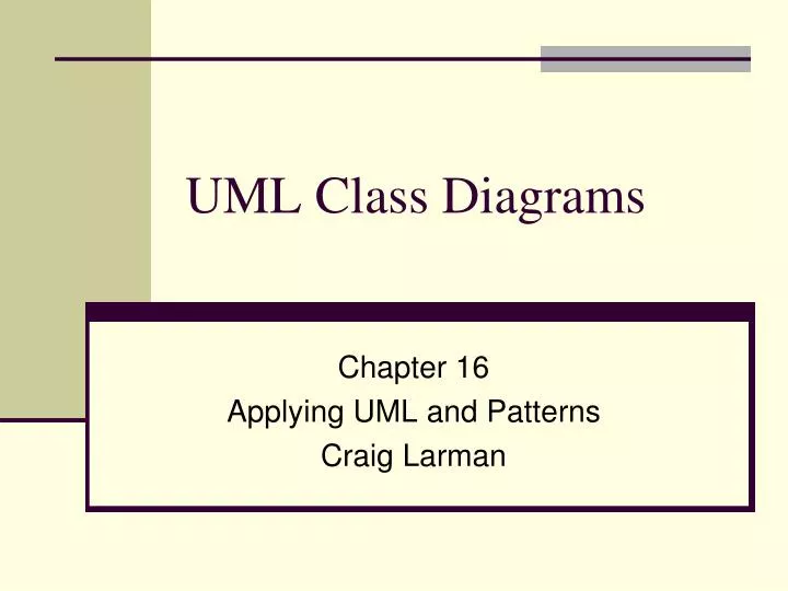 PPT - UML Class Diagrams PowerPoint Presentation, free download - ID ... PPT - UML Class Diagrams PowerPoint Presentation, free download - ID ...