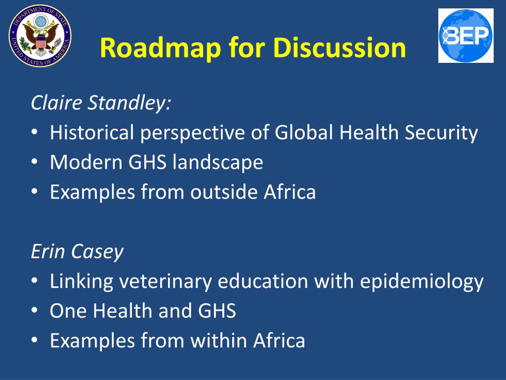 PPT - Global Health Security: Opportunities and Challenges Claire ...