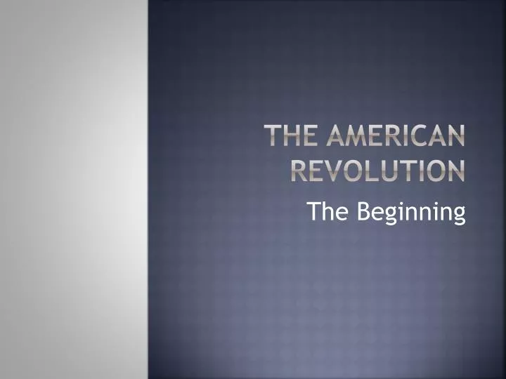 PPT - the American Revolution PowerPoint Presentation, free download ...