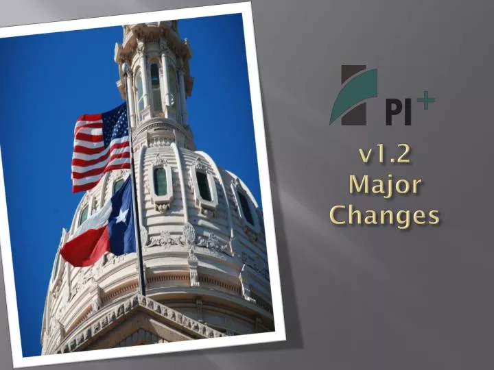 PPT - v1.2 Major Changes PowerPoint Presentation, free download - ID ...