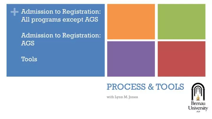 PPT - PROCESS & TOOLS PowerPoint Presentation, free download - ID:1998054