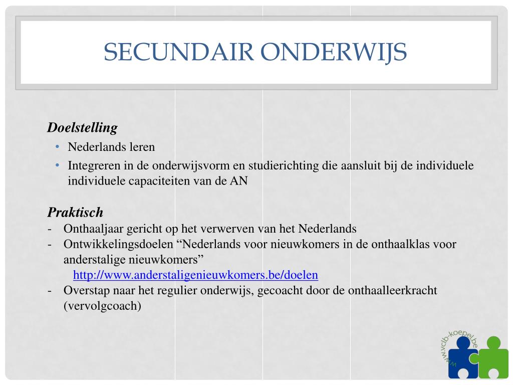 PPT - onderwijs aan anderstalige nieuwkomers PowerPoint Presentation ...
