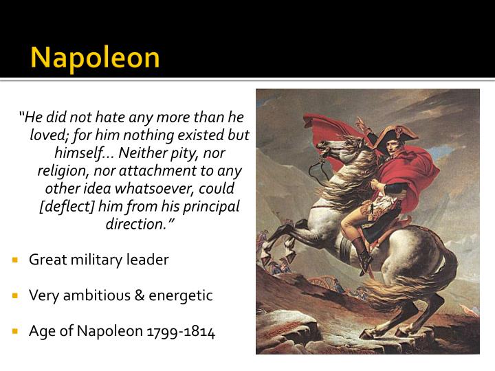 PPT - The Rise and Fall of Napoleon Bonaparte PowerPoint Presentation ...