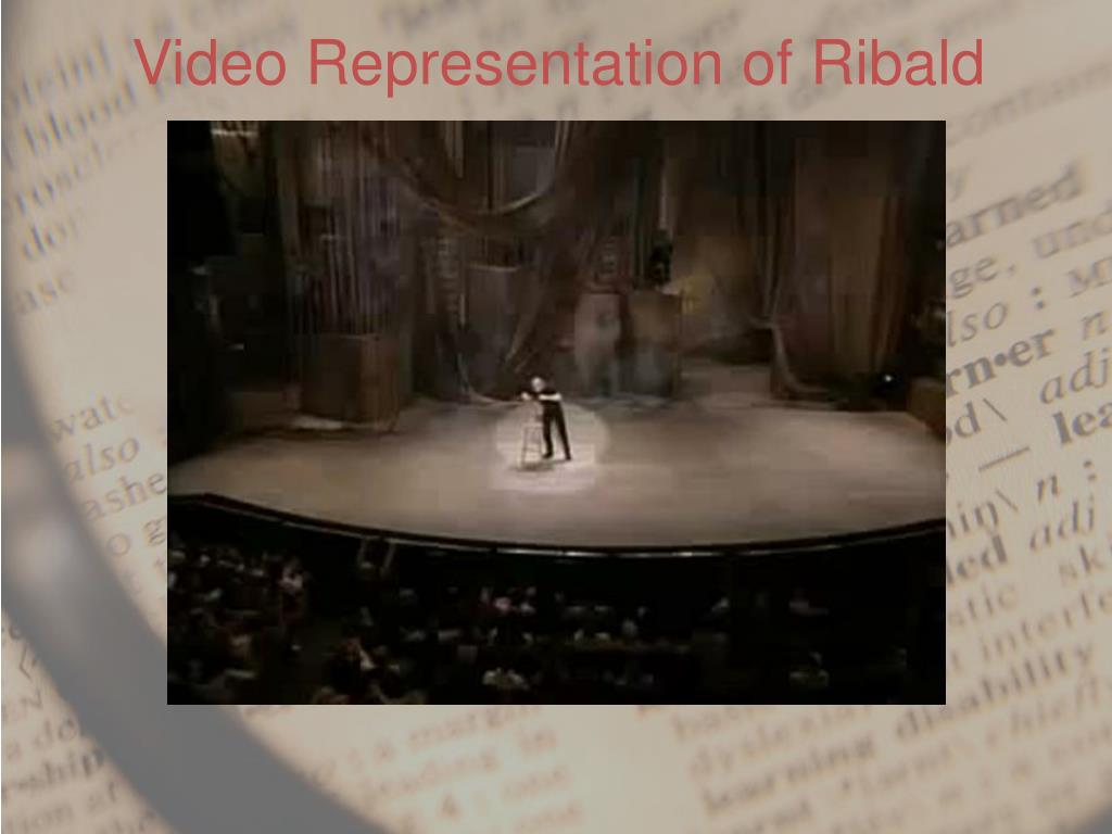 PPT - Ribald : Adjective Vulgar, coarse, or indecent humor, language ...