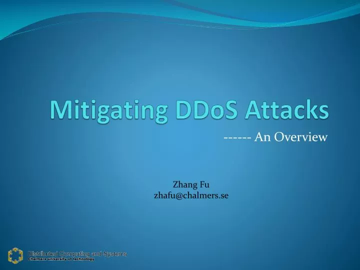 PPT - Mitigating DDoS Attacks PowerPoint Presentation, free download ... PPT - Mitigating DDoS Attacks PowerPoint Presentation, free download ...