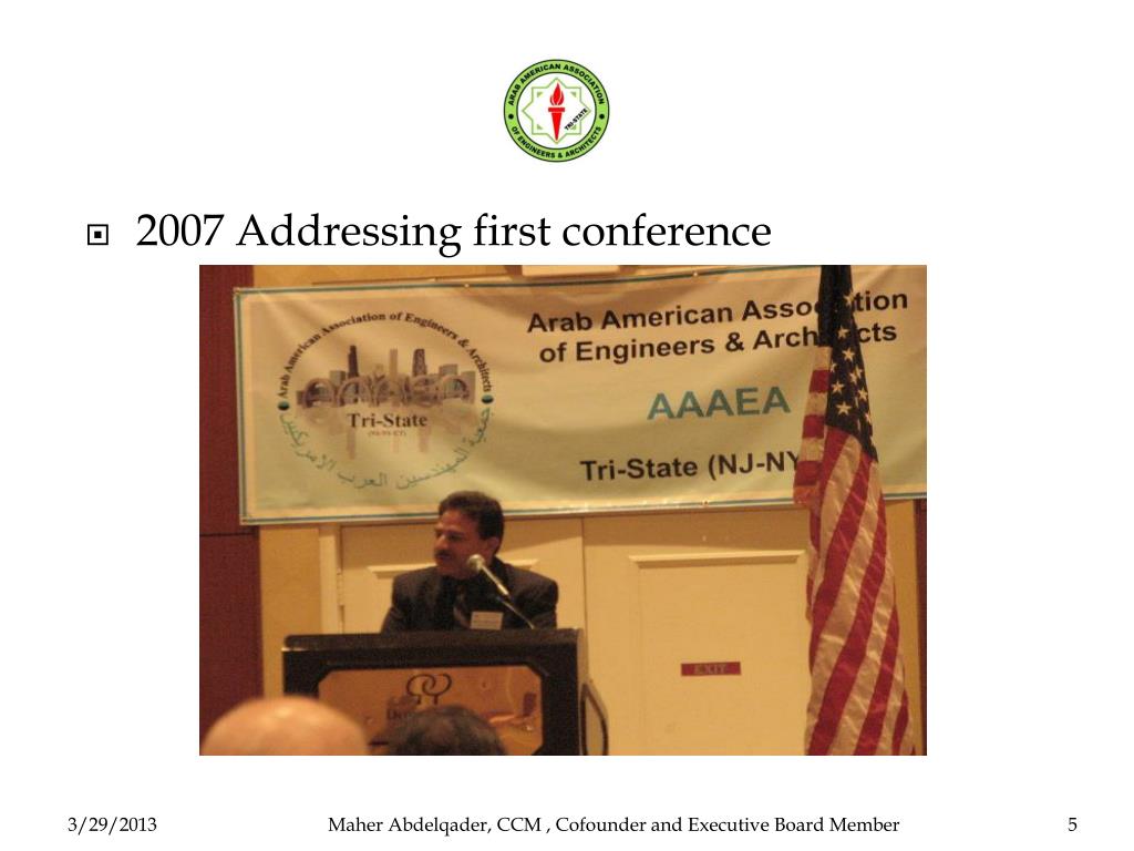 PPT - Maher Abdelqader, CCM , Cofounder and Executive Board Member ... PPT - Maher Abdelqader, CCM , Cofounder and Executive Board Member ...