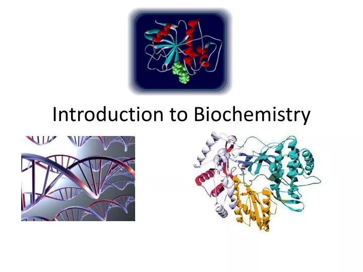 PPT - Introduction to Biochemistry PowerPoint Presentation, free ...