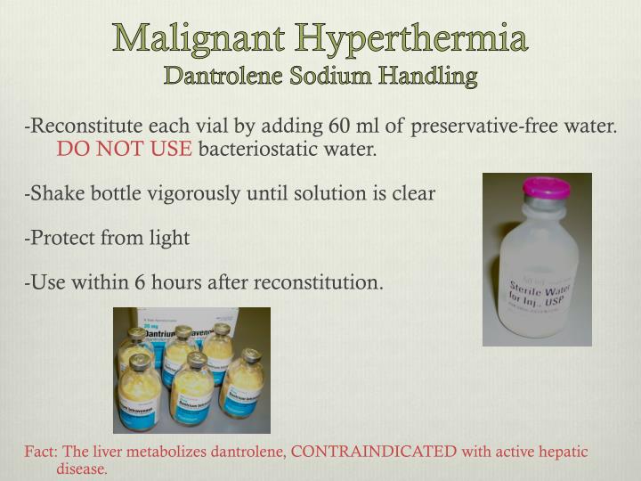PPT - Malignant Hyperthermia Keeping Our Patients Safe PowerPoint ...